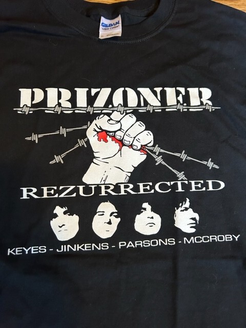 vtg tee PRIZONER Cincinnati hard rock band t-shirt men's XL - vintage ...