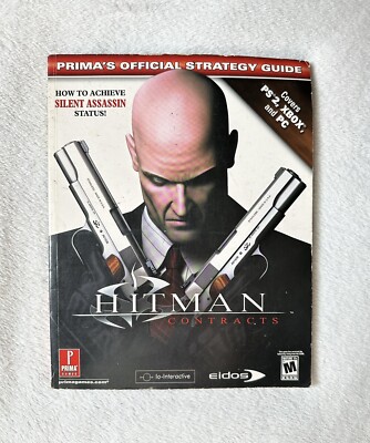 Hitman: Contracts Prima Official Strategy Guide Sony PS2 Xbox PC Eidos ...