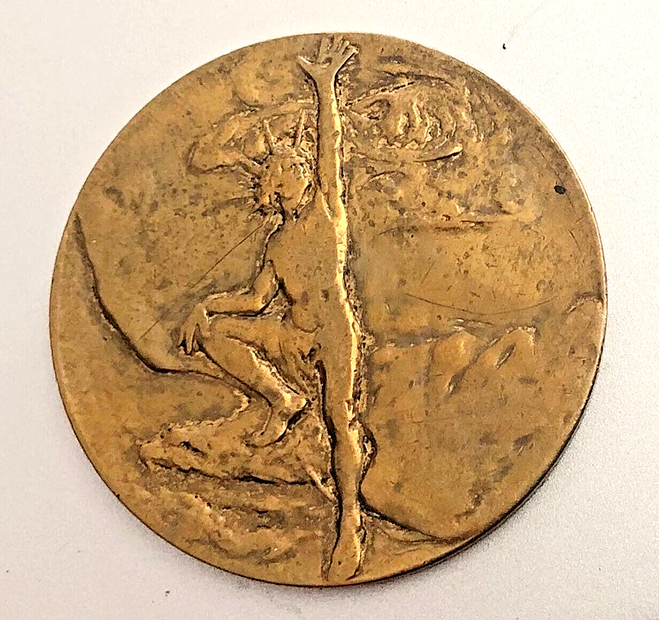 1901 PAN-AMERICAN EXPOSITION Official Medal or Coin; Buffalo, NY; World ...