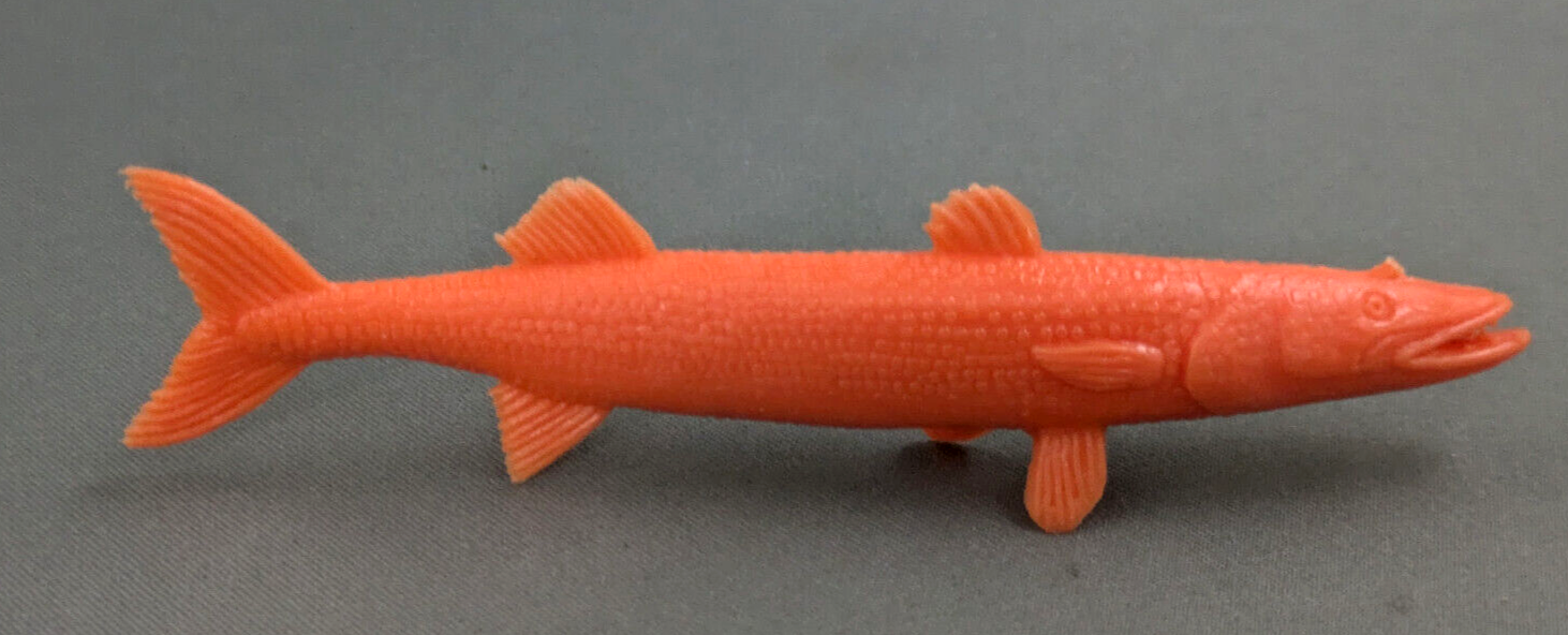 MPC Nabisco Orange Barracuda Cereal Premium Vintage 1960s Plastic Fish ...