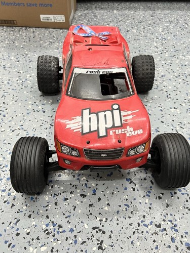 HPI Nitro Rush 2WD Stadium Trucks 1/10 Scale- Parts Car Only | eBay