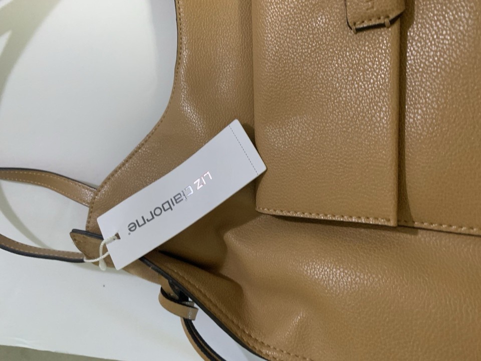 purses and handbags,Liz Claborne new with tags, camel color, over the ...