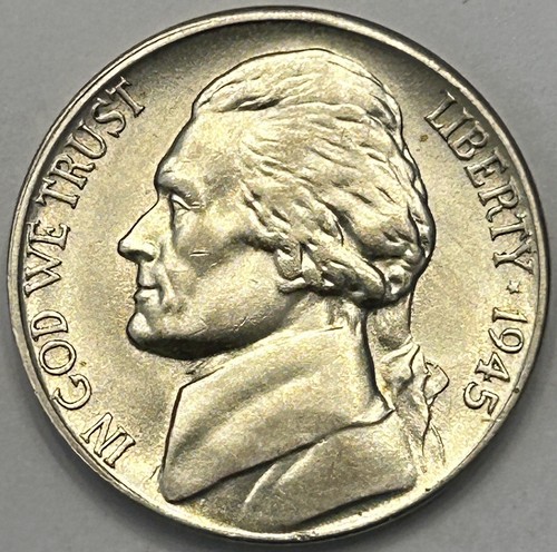 1945-S Jefferson Silver WWII Nickel — Uncirculated BU | eBay