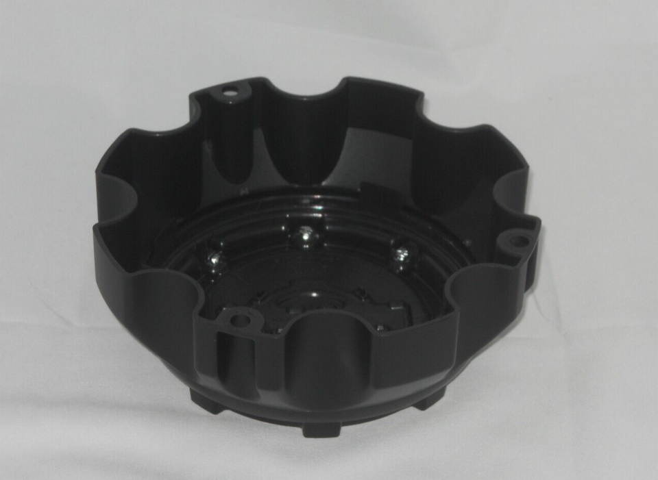 GEAR ALLOY BLACK 8 LUG WHEEL RIM CENTER CAP 6001B170-8H S1111-05 ...