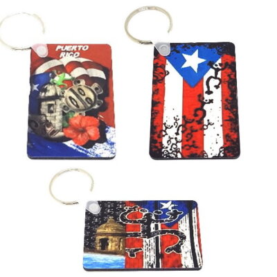 Wholesale Puerto Rico Flag & Coqui , Sun Taino keychain ( Boricua ...