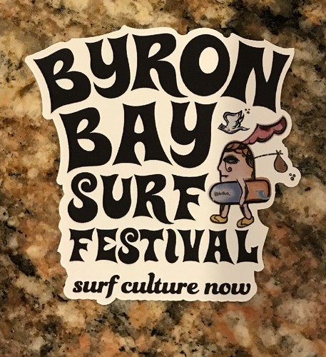 Byron Bay Surf Festival Sticker - Surfing Australia Waves Surf Culture ...