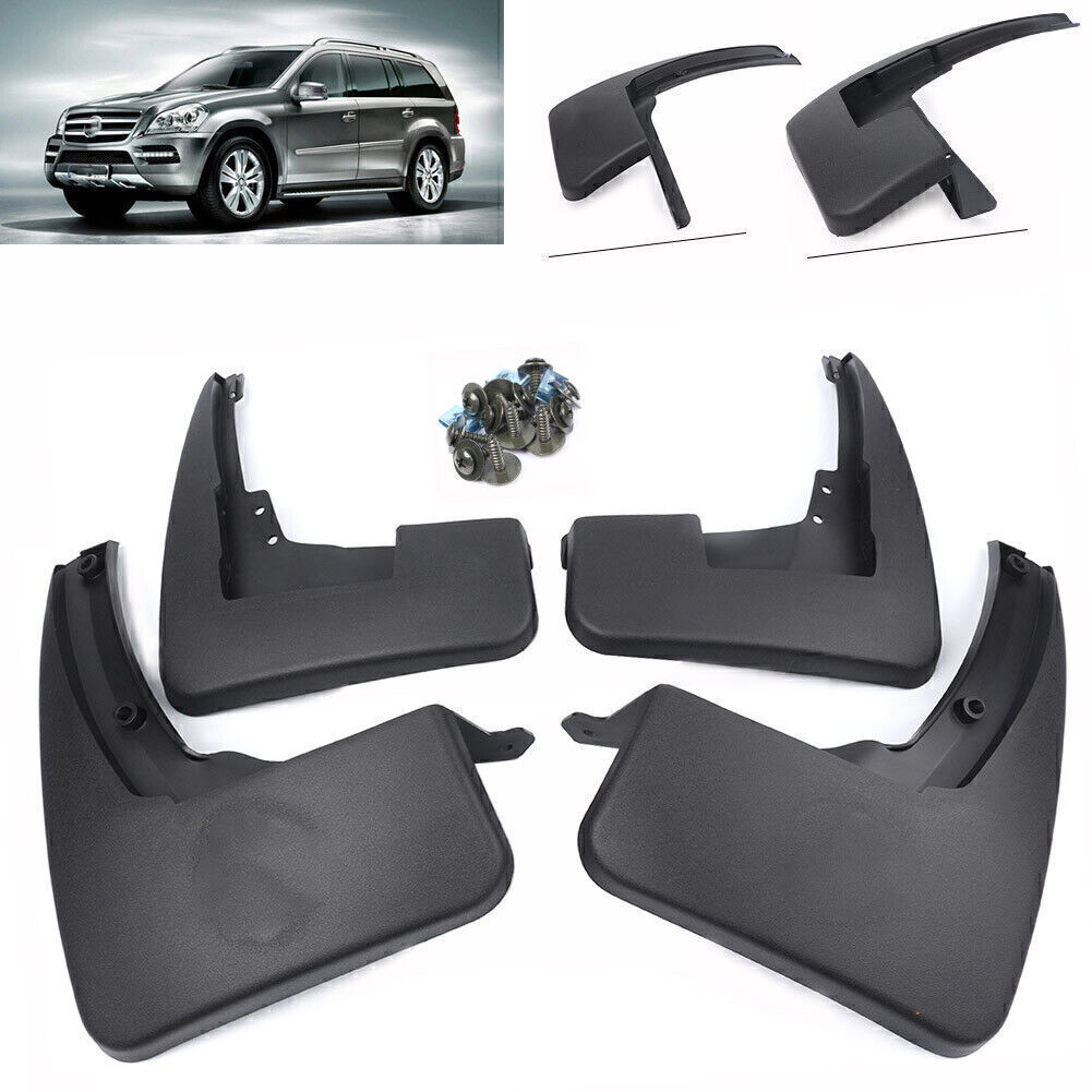 Mudguards/Mud Flaps For 2007-2012 2008 2011 09 Mercedes Benz GL X164 ...