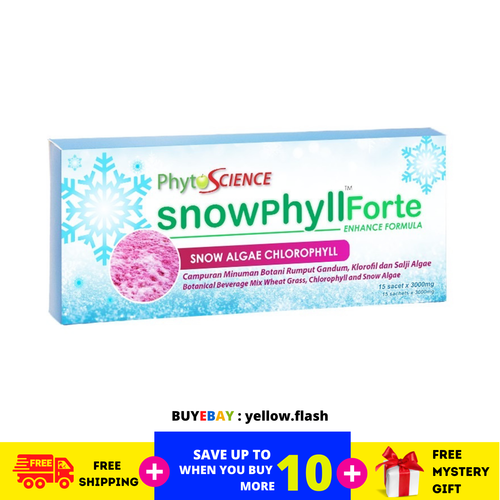 2 Box Phytoscience Snowphyll Forte Snow Algae Chlorophyll & Mulberry ...