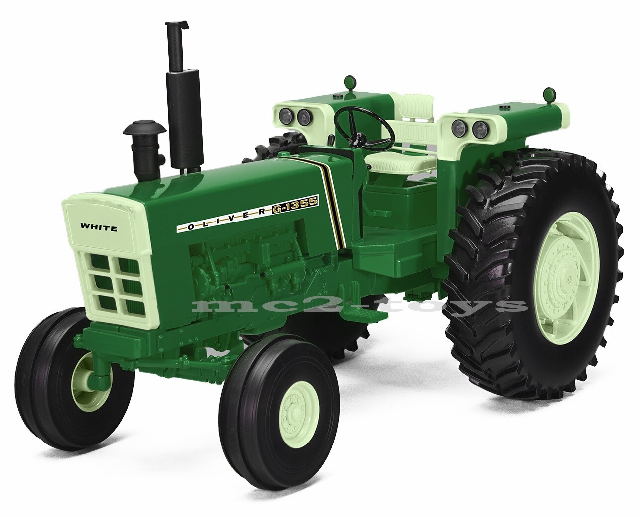 2020 NEW 1:16 SpecCast WHITE OLIVER Model G-1355 Wide Front Tractor NIB ...