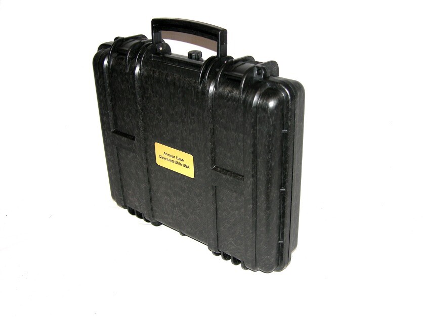 Black ArmourCase military hard case precut foam fit Sig Sauer P220 226 ...