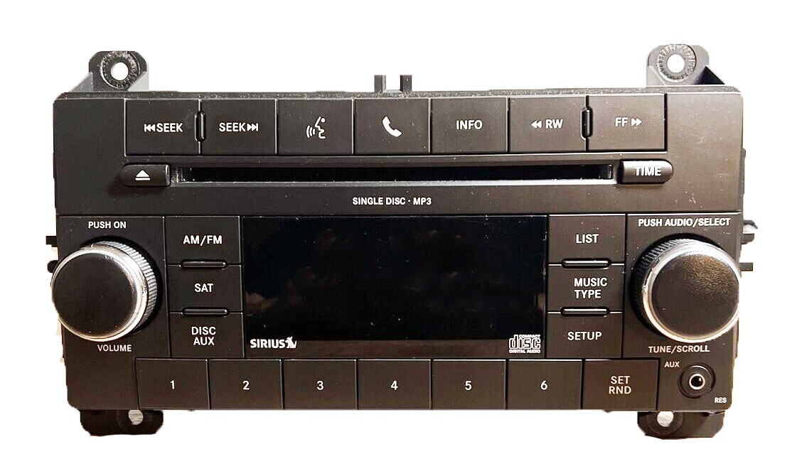 11 12 13 Dodge Durango Jeep Grand Cherokee RES Radio Sirius AUX CD ...