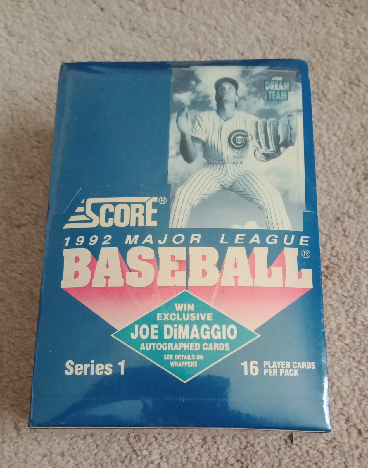 Score 1992 Major League Baseball Player Cards Series 1 Sealed Box | eBay