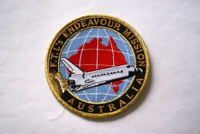 NASA Space Shuttle F.T.L's Endeavour Mission Australia round patch | eBay