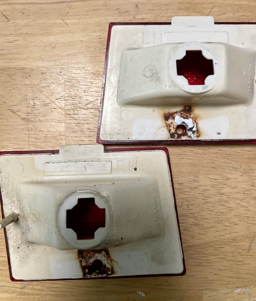 1977 1978 Buick Riviera RH LH Rear Side Marker Light Lenses GM OEM | eBay