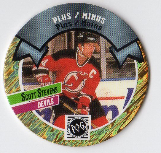 1994-95 Canada Games NHL POGS Devils Hockey Card #345 Scott Stevens | eBay