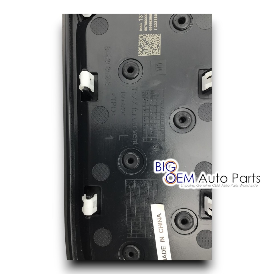 2019 - 2024 GMC Sierra 1500 Duramax Turbo Diesel driver fender Emblem ...