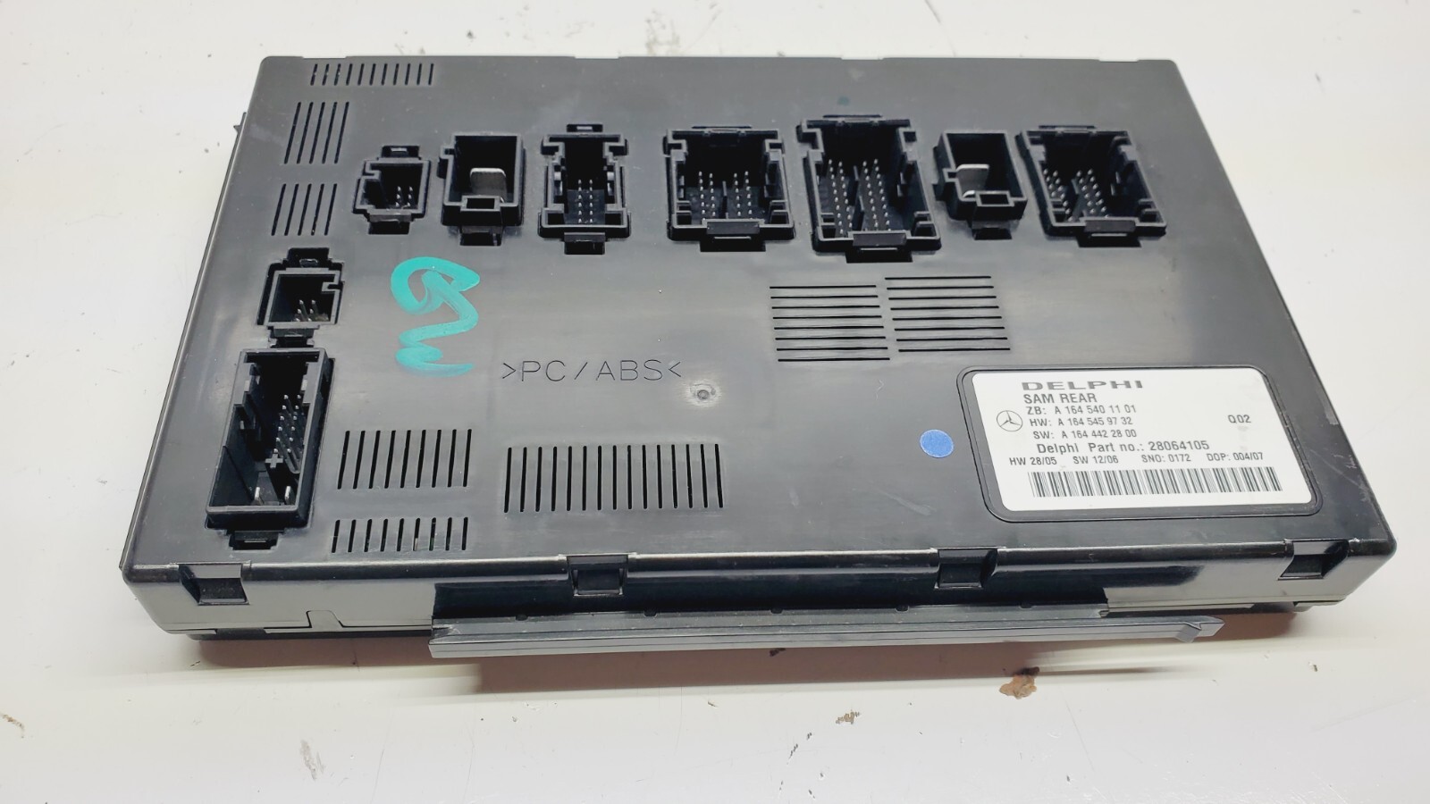 MERCEDES-BENZ W164 ML500 GL450 Rear SAM Module Control Unit Signal ...
