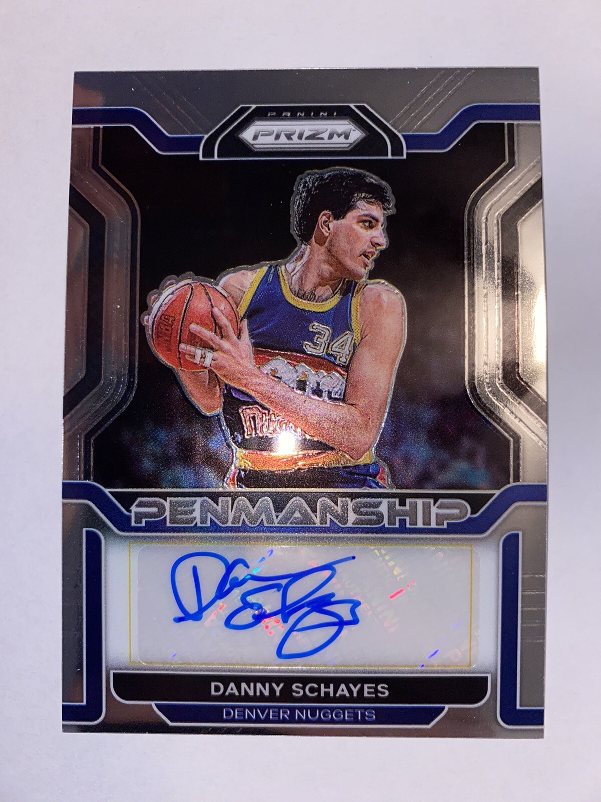 2021-22 Panini DANNY SCHAYES Autograph PRIZM AUTO #PM-DSY Nuggets | eBay