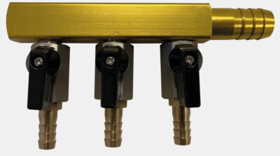 Superfish Air Pump Flow Adjuster Koi Pond 8mm Tubing 3 Outlets Heavy ...