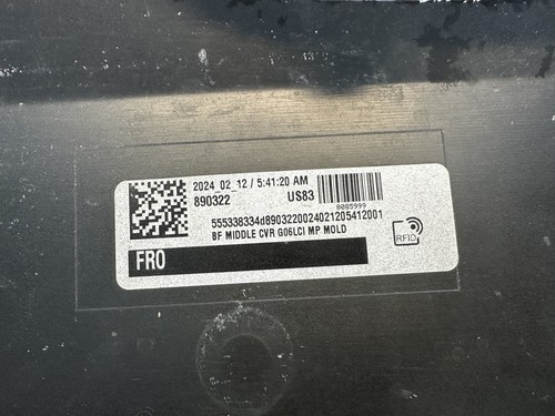 2024 BMW X6 G06 Front Bumper Trim Cover OEM 51118085999 | eBay