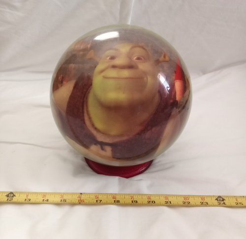 2004 Shrek Bowling Ball Brunswick Viz-A-Ball 8.5 Lbs UNDRILLED, never ...