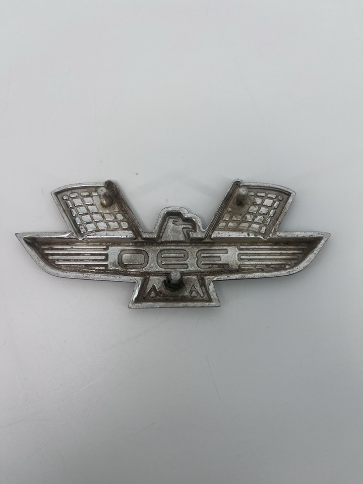 OEM Ford 390 Checkered Flag Eagle Emblem 1962 1963 Read DS | eBay