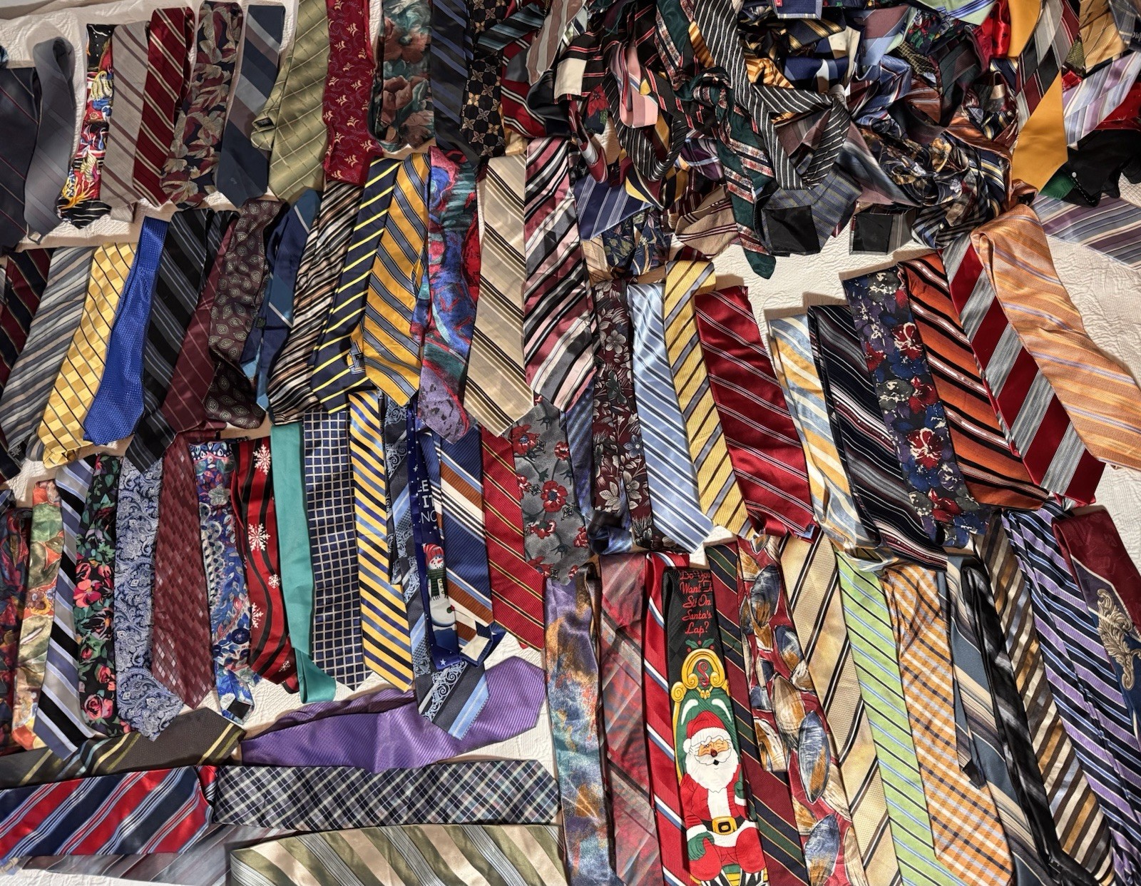Tie Lot of 240 Random Neck Tie Mix Vintage and Current Brands and ...