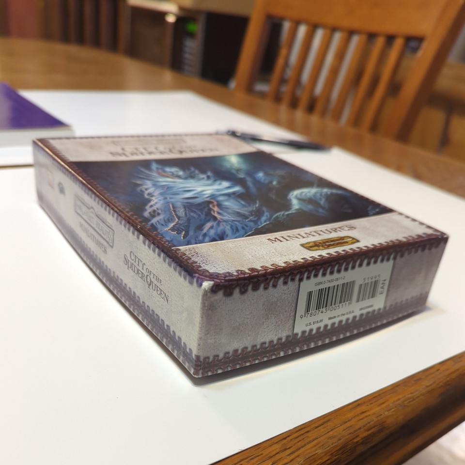 WOTC D&D 3e Mini Forgotten Realms - City of the Spider Queen NM ...