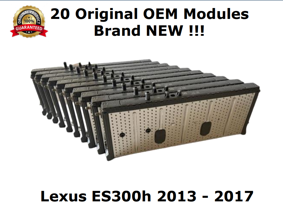20 Original Hybrid Battery Cells for Lexus ES300h 2013 - 2017 OEM BRAND ...