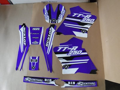 FLU Designs PTS4 Team Yamaha graphics TTR250 2000-2012 TTR 250 | eBay