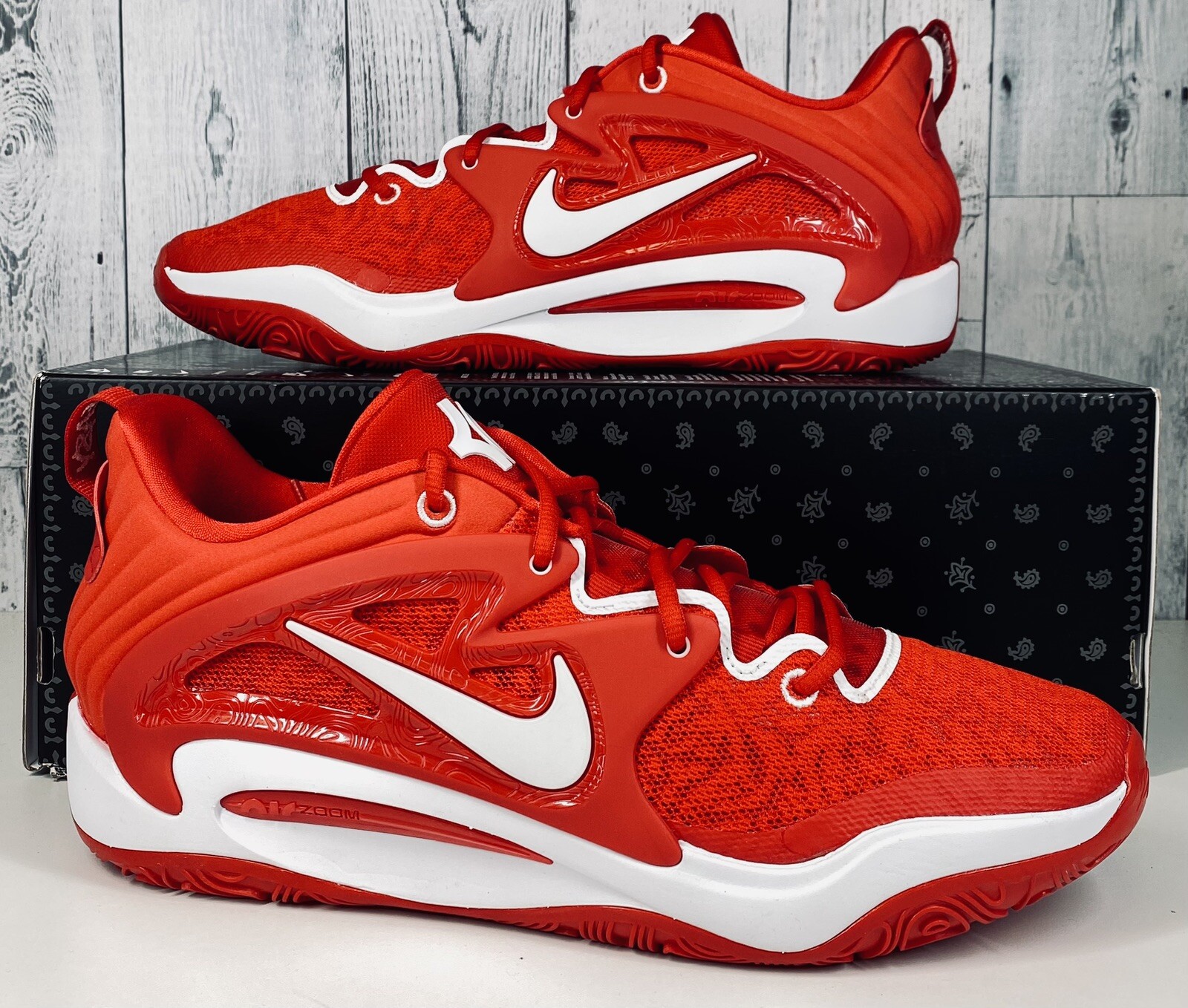 Nike Kevin Durant KD15 University Red Sneakers (DO9826-600) Men's Size ...