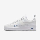 Nike Air Force 1 '07 LV8 Reflective Swoosh White Marina Blue FB8971 100 ...
