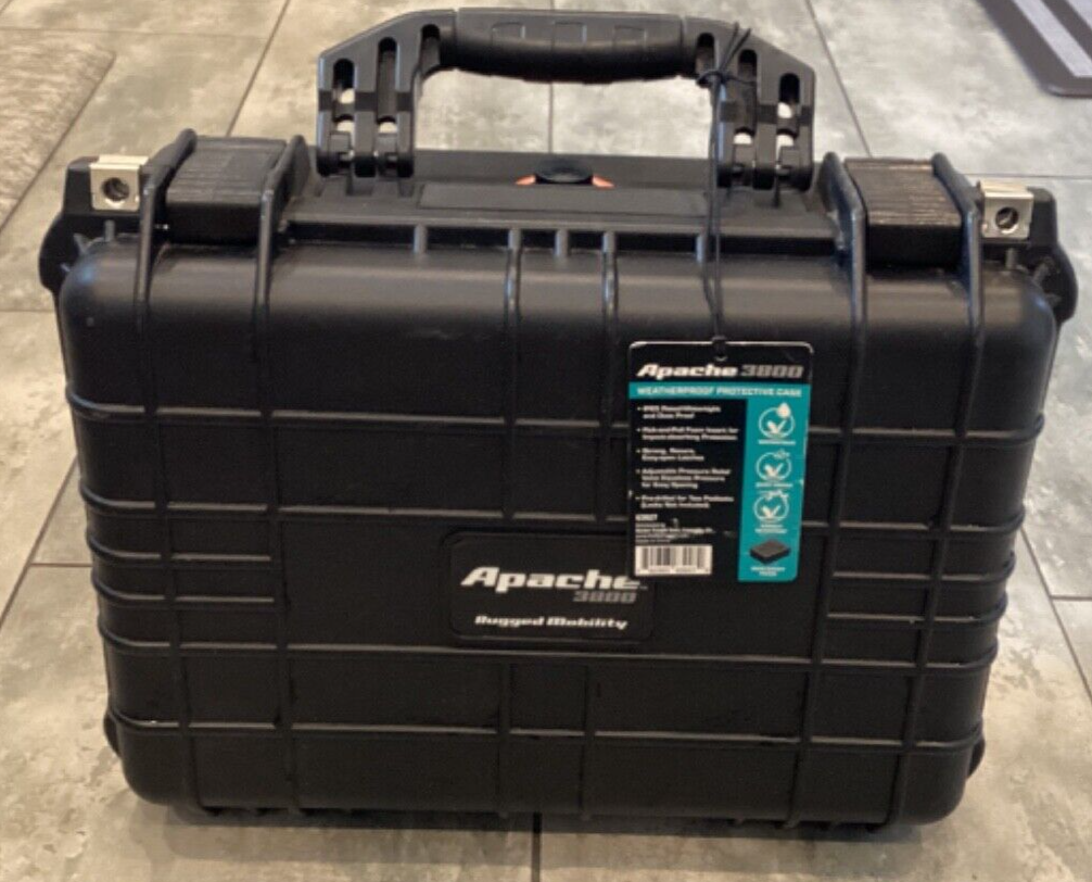 Apache 3800 Rugged Mobility Protective Hard Case 15x11x7 Waterproof ...