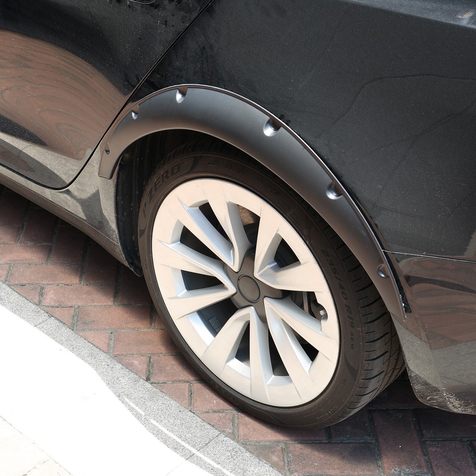 Nissan Frontier 4PCS Car Flexible Fender Flares Wide Body Kit Wheel ...