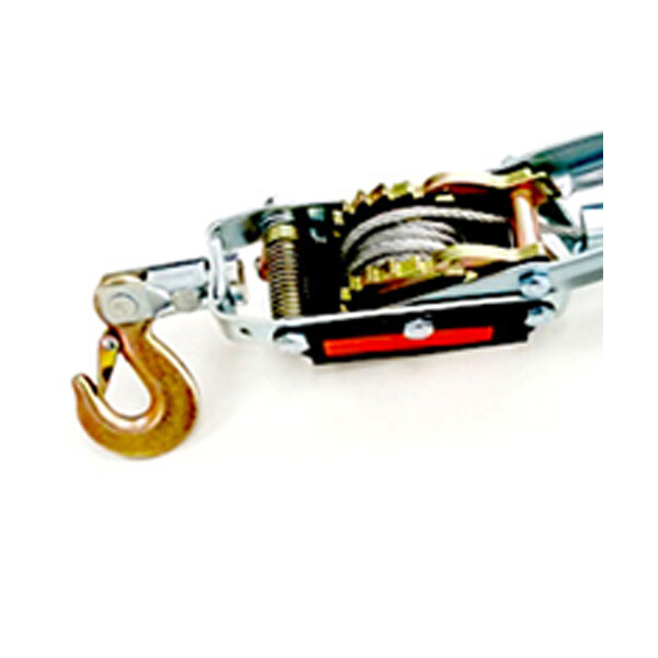 Hand Winch Heavy Duty 4 Ton Cable Puller 2 Hook Turfer For Caravan Boat ...