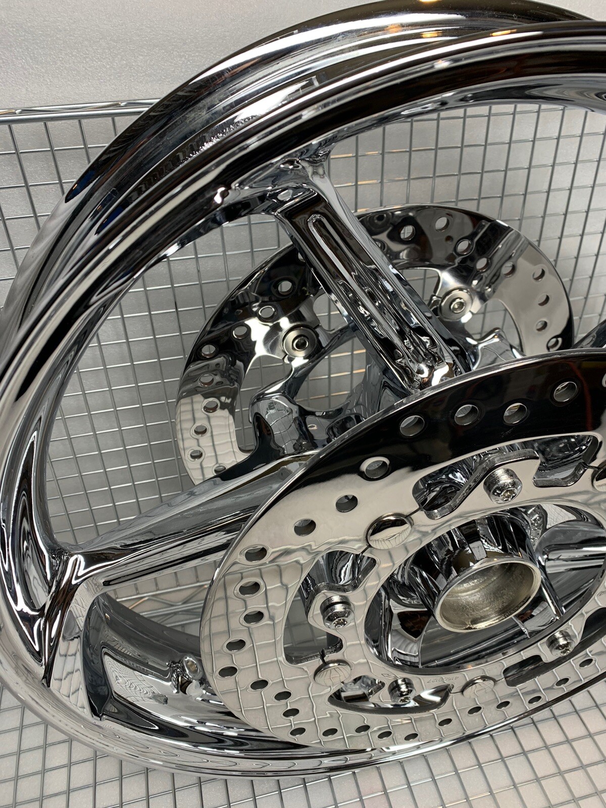 HARLEY CVO FLHXSE AGGRESSOR 2009 -22 FRONT STREET GLIDE CHROME WHEEL ...