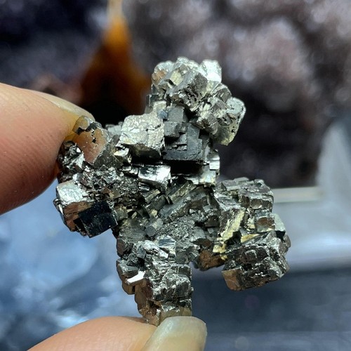 Rare TOP Natural Chalcopyrite Calci Crystal copper pyrites Mineral ...