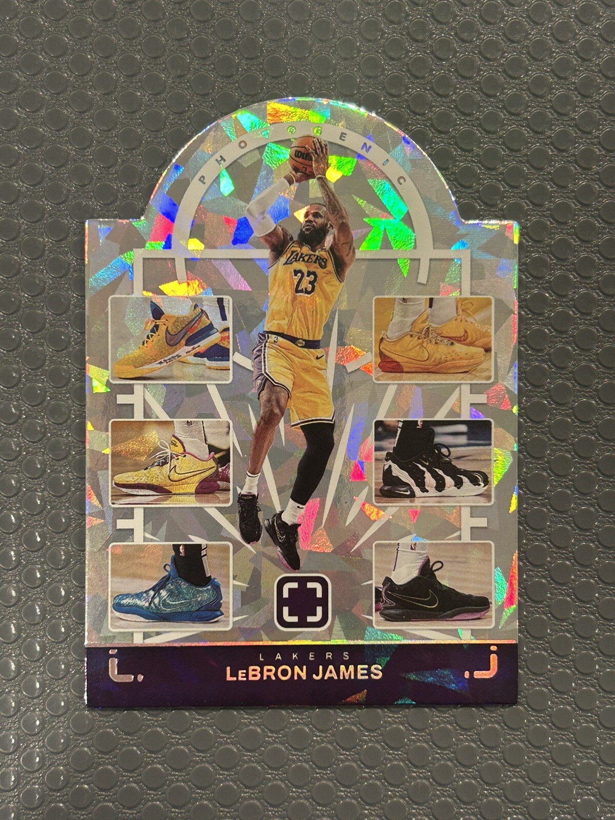 2023 Photogenic Shoe Game Lebron James #3 Rare SSP Insert Lakers GOAT ...