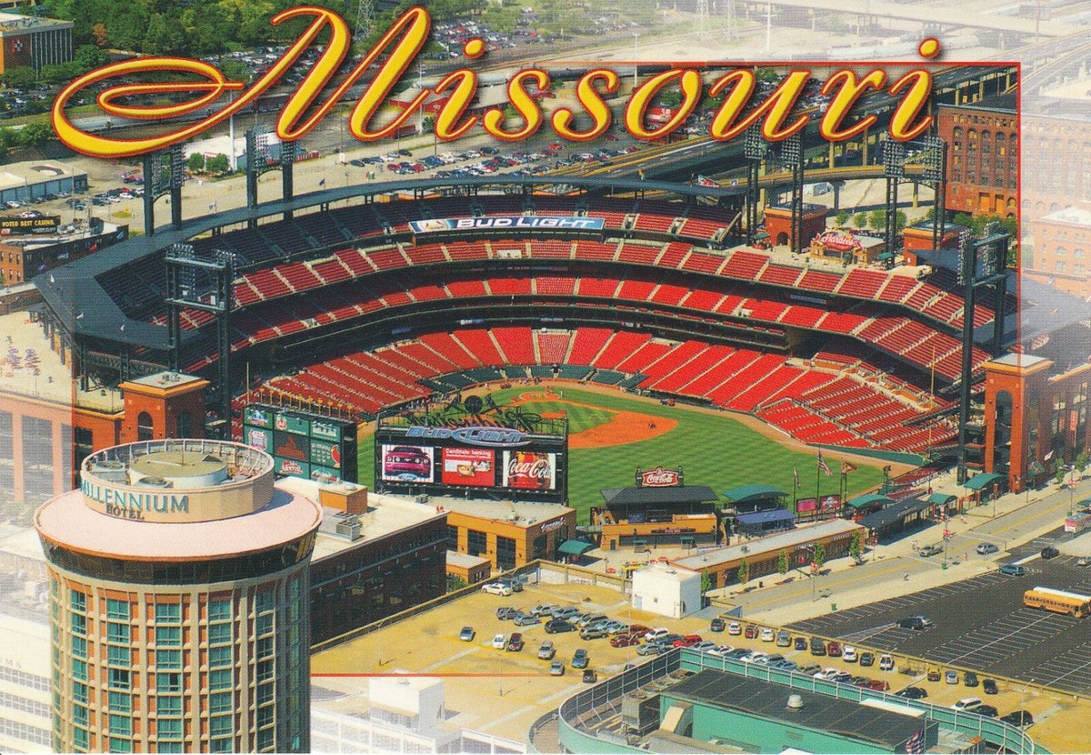 St Louis Arch From Busch Stadium Saint Louis In Miniature Busch