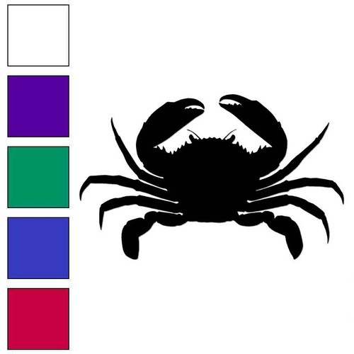 Crab, Vinyl Decal Sticker, Multiple Colors & Sizes #6783 | eBay