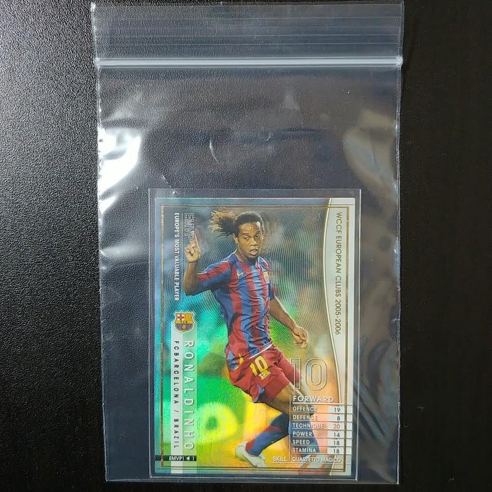 Ronaldinho 2005-06 WCCF Soccer Card FC Barcelona -Near Mint from Japan ...