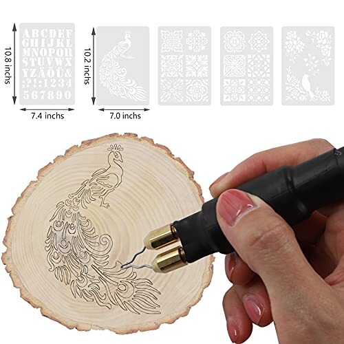 Professional Wood Burning Kit 60w Wood Burning Tool Pyrography Kit With ...