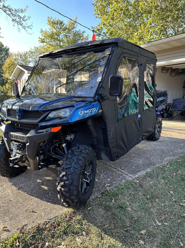 CF Moto UForce 1000 XL Doors and Rear Window for a Hard Windshield and ...