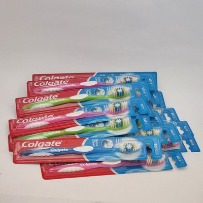 Colgate Extra Clean Soft Full Head Toothbrush in Blue, Green & Pink ...