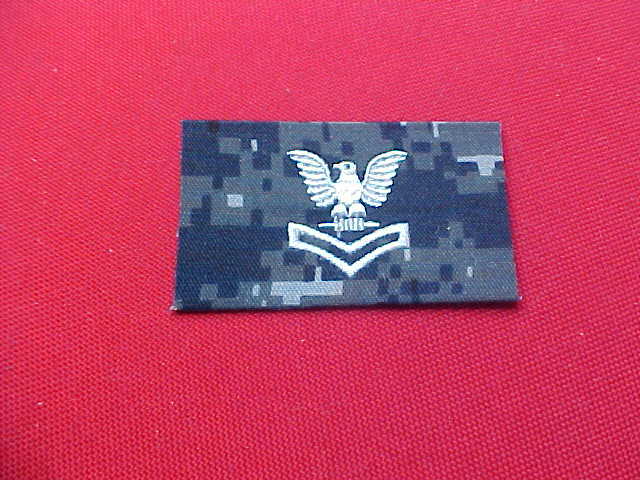 US Navy E - 5 Cap patch for Navy Digital ( NWU ) 2nd class Petty ...