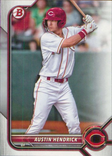 2022 Bowman Draft #BD-61 Austin Hendrick Cincinnati Reds Baseball | eBay