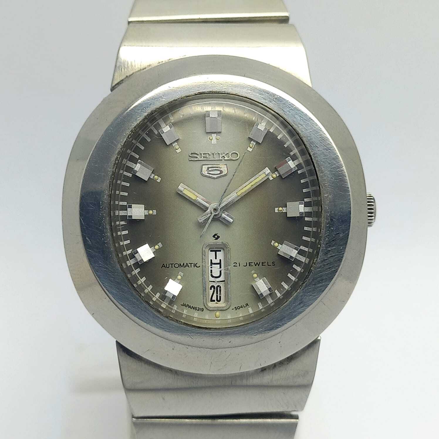 Seiko 5 Automatic 6319-5030 Day/Date Vintage Men’s Wa… - Gem