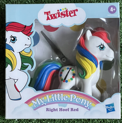 New HASBRO My Little Pony Retro Twister Mashup Right Hoof Red 4.5-Inch ...