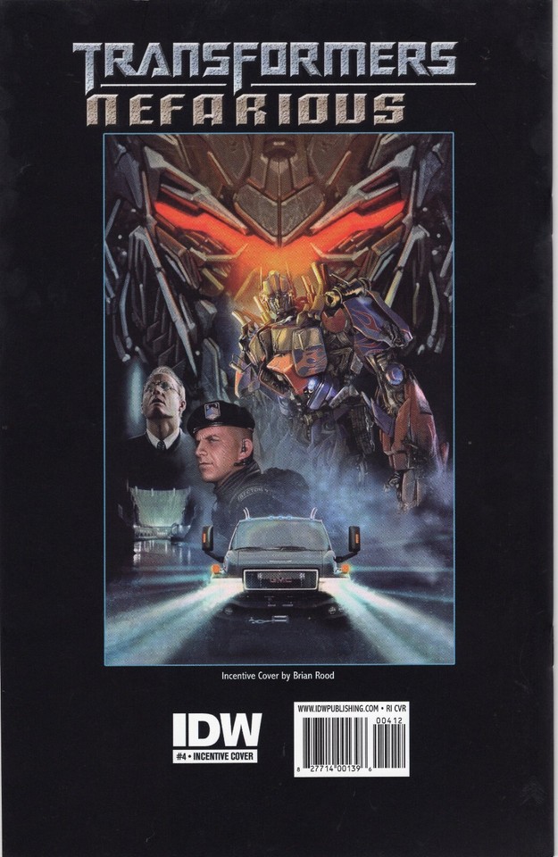 Transformers Nefarious #4 Idw Comics 2010 | eBay