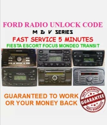 Ford radio code, unlocked code for ford radio. | eBay UK